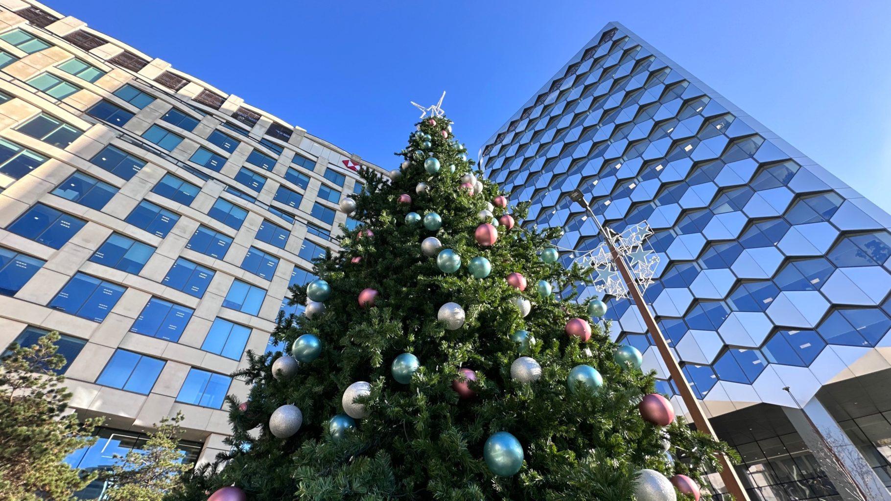 Activate! Christmas tree helps to light up Arena Central - Westside BID
