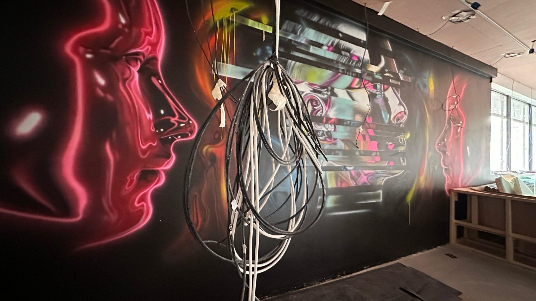 Meet the spray can artist behind murals inside the new Snobs nightclub ...