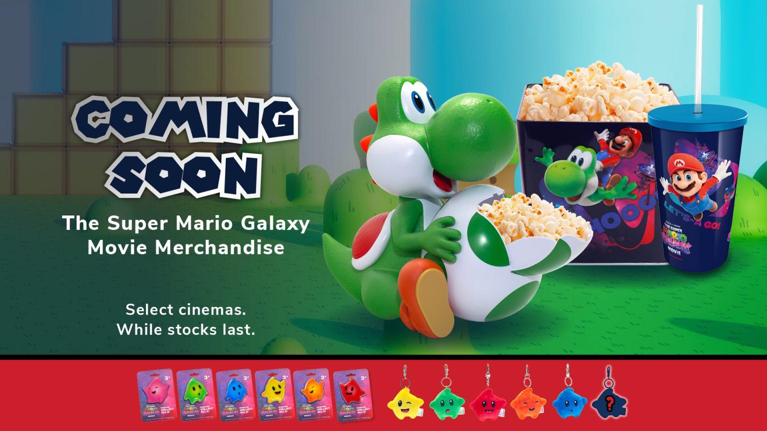ODEON Luxe releases Super Mario movie merchandise. - Westside BID